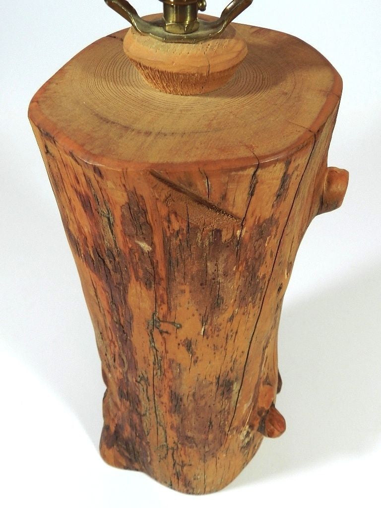 Tree Log Table Lamp Cabin Decor – Shop-Uniques-Unlimited