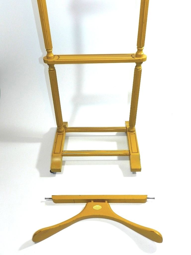 Suit Clothes Valet Butler Caddy Wardrobe Coat Hanger Wood – Shop ...