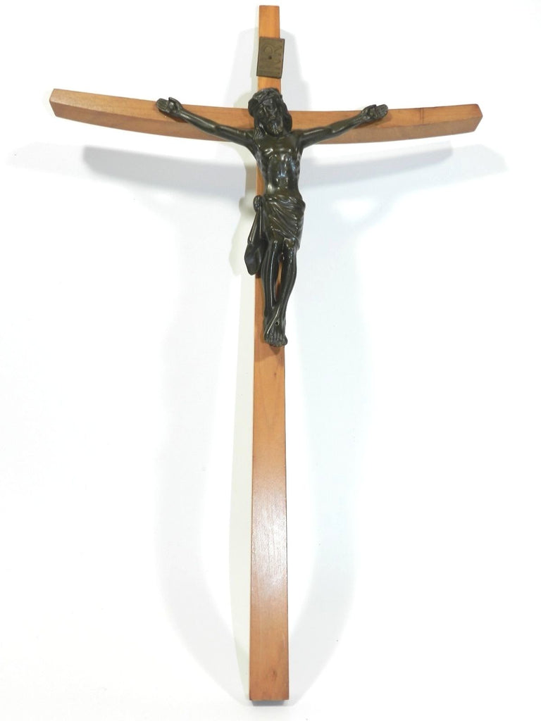 Bronze Jesus Cross Crucifix Signed – Shop-Uniques-Unlimited