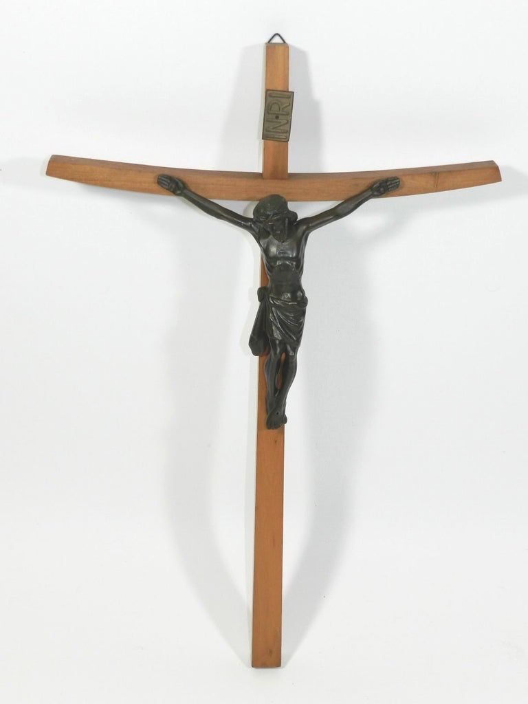 Bronze Jesus Cross Crucifix Signed – Shop-Uniques-Unlimited