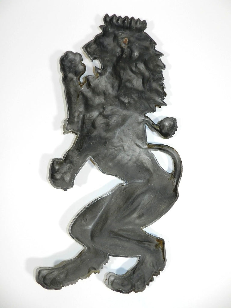 Rampant Lion Metal Wall Plaque Peugeot Emblem – Shop-Uniques-Unlimited