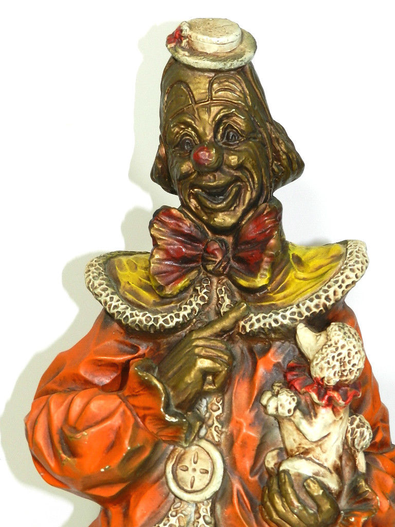 Vintage Universal Statuary Large Clown Statue 1966 Pair – Shop-Uniques ...