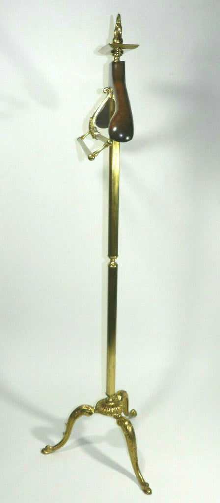 Vintage Brass Suit Valet Butler Stand Clothes Hanger – Shop-Uniques ...